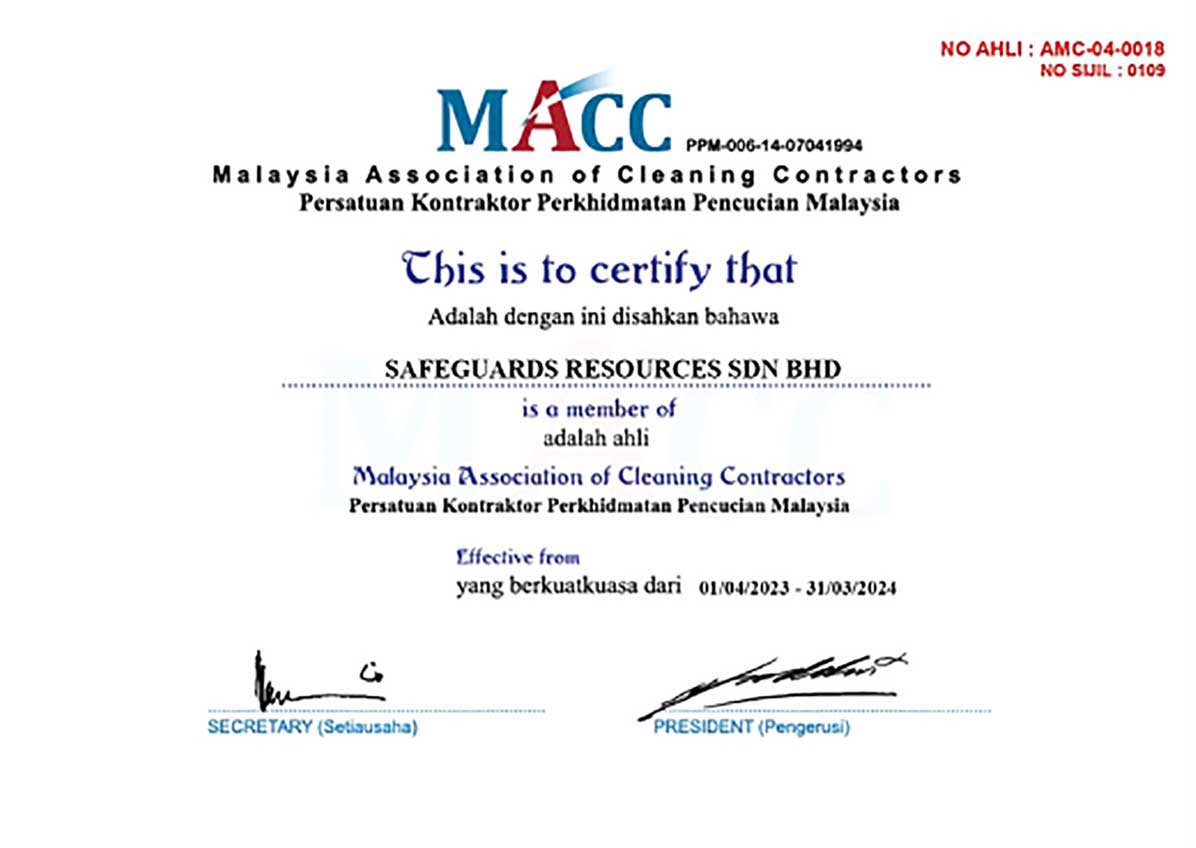 Safeguards Resources Sdn Bhd